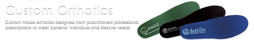 The Orthotic Group (Practitioner) – Products: Custom Orthotics